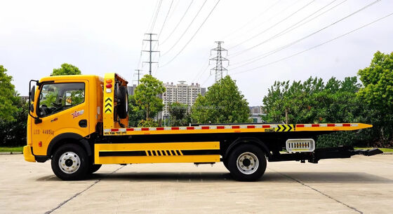 Factory Wrecker Truck Small 5 Ton Flatbed Platform Tow Wrecker Truck